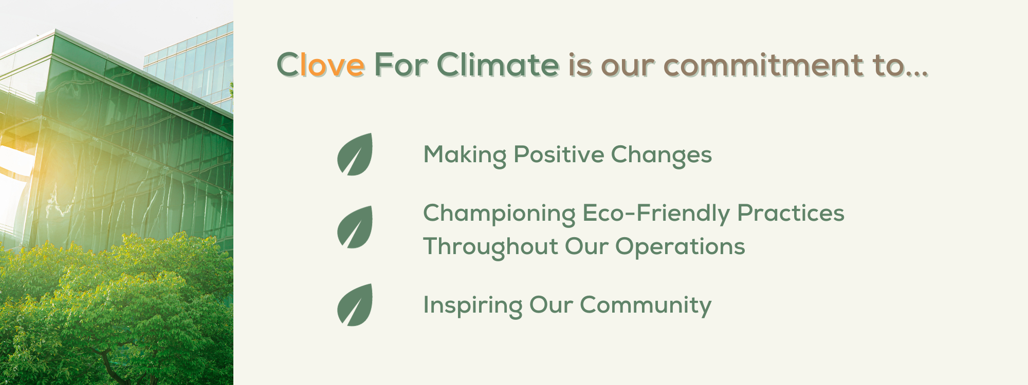 Clove for Climate